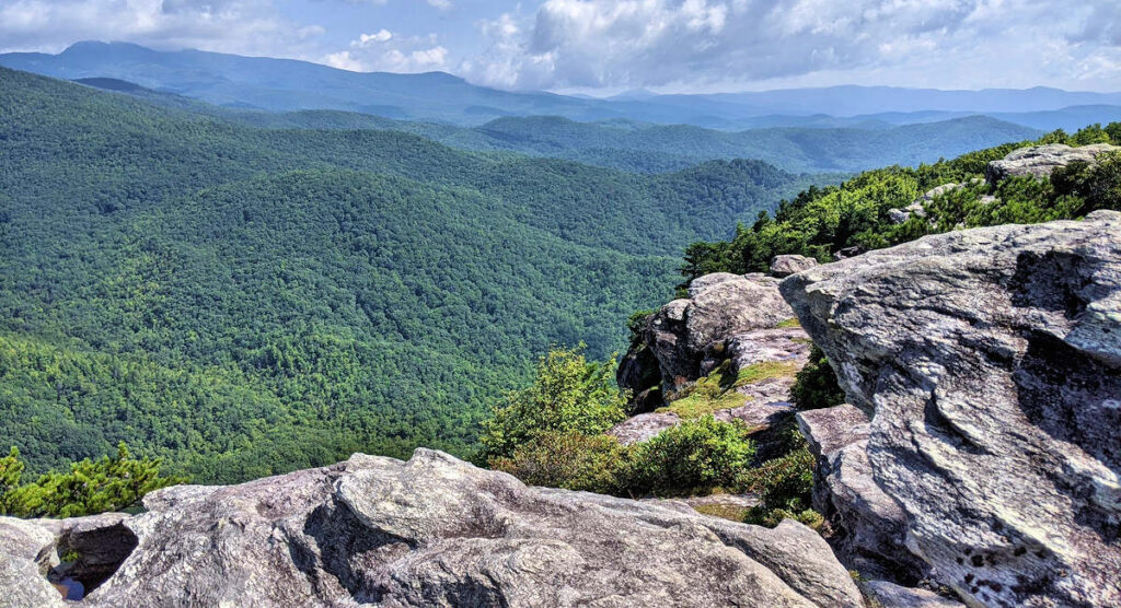 Big & Little Lost Cove Cliffs Trails - Hike near Sugar Mountain
