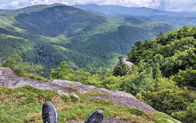 Big & Little Lost Cove Cliffs Trails - Hike near Sugar Mountain