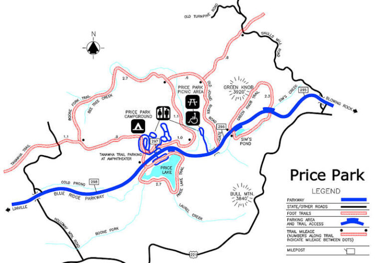 Boone Fork Trail - Blue Ridge Parkway near Sugar Mountain
